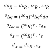 Changing or Resetting the MTi reference co-ordinate systems